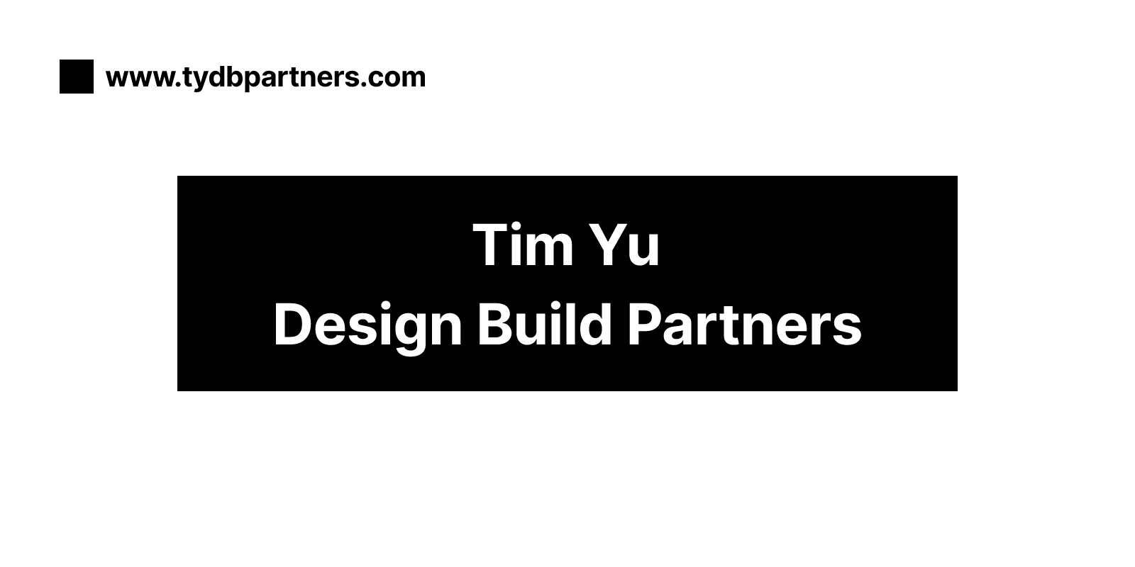 Home - Tim Yu Design Build